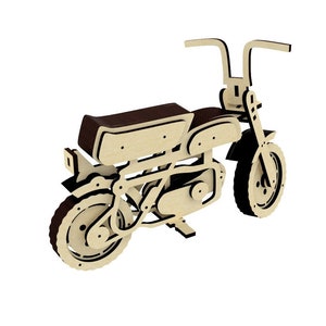 Motorcycle - Laser Cut File. SVG Plan for Cutting Machines - Etsy