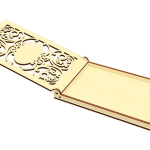 Gift Envelope Box - Laser Cut Files, Money Card Pattern for Laser ...