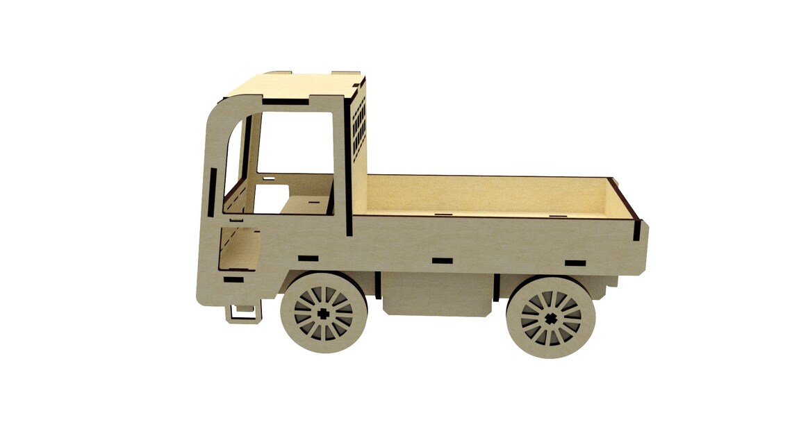 Laser Cut Truck Dxf Files for Laser Files Car Laser Truck - Etsy