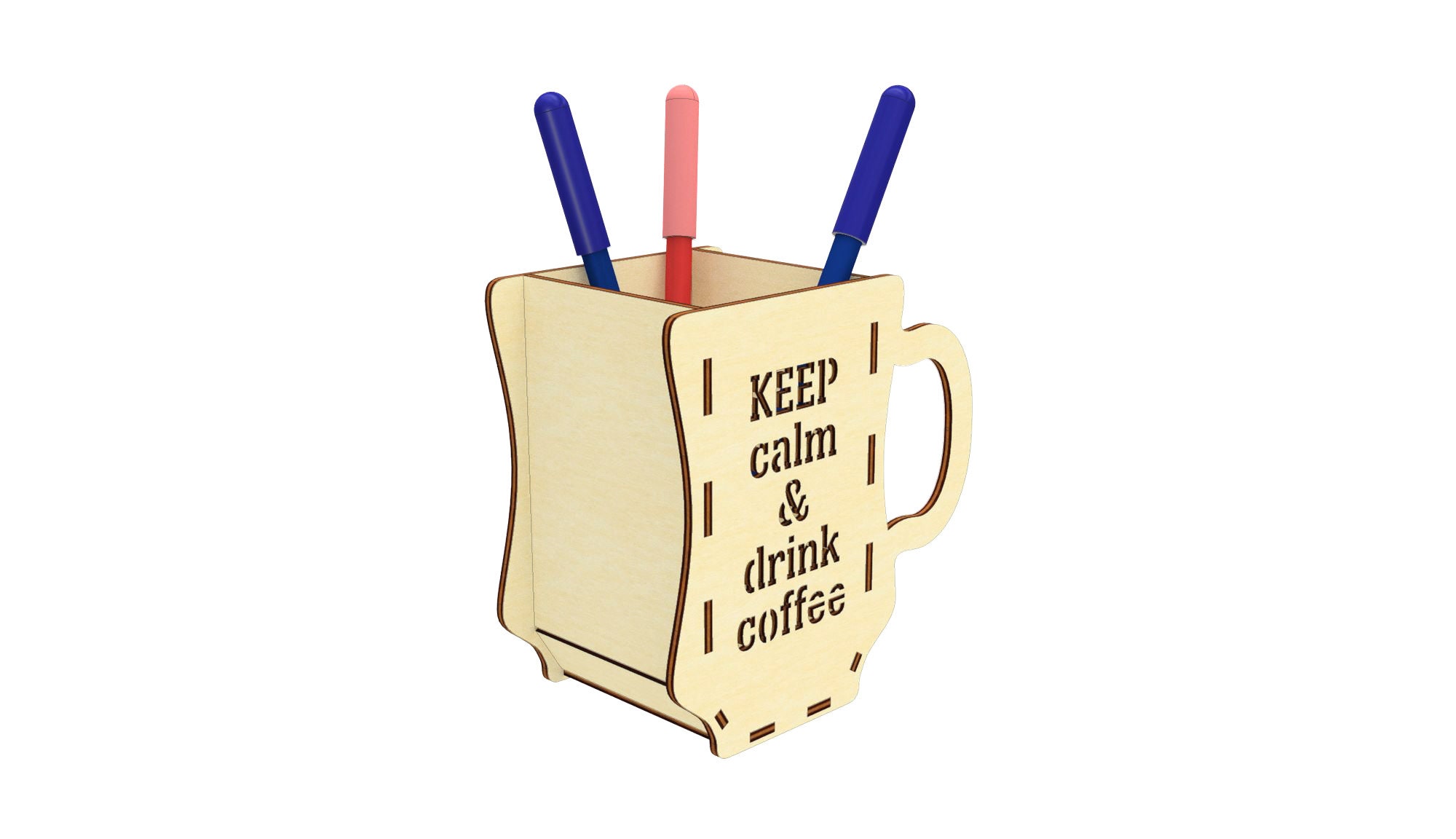 Cup svg glowforge file laser cut template coffee cup dxf files | Etsy