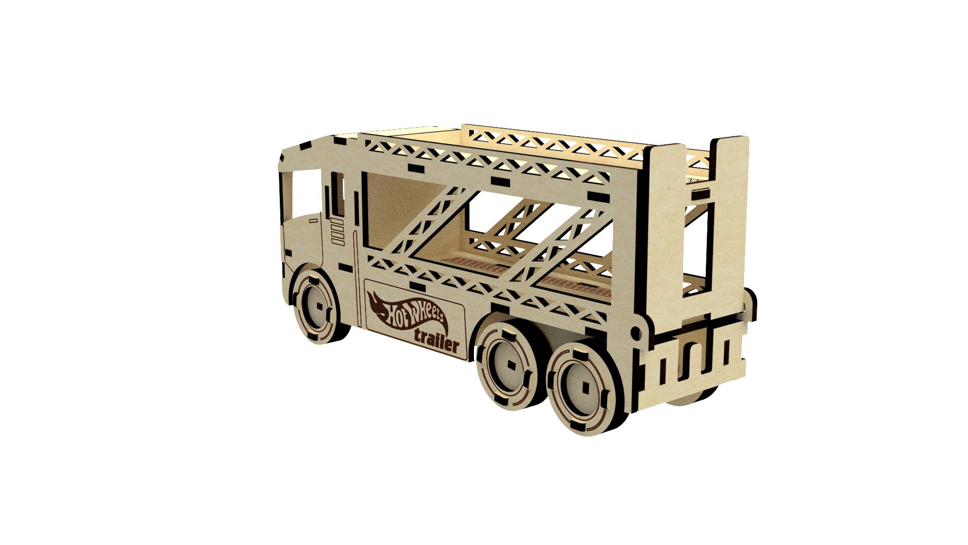 Truck for Collection Cars Laser Cut File SVG Pattern - Etsy