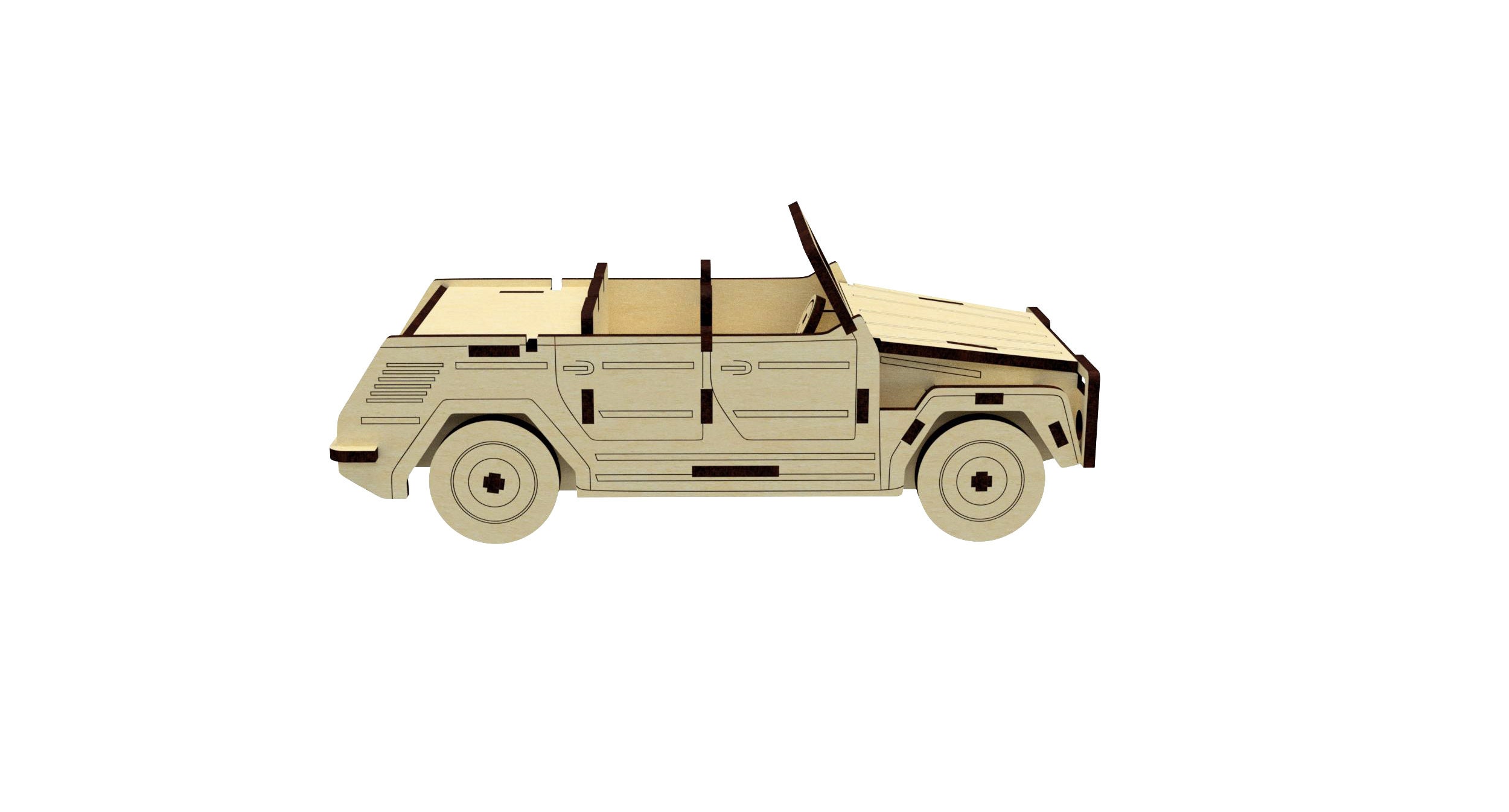 Car 3d Laser Cut File SVG Glowforge File Instant Download - Etsy UK