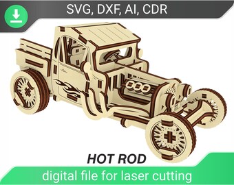 Hot Rod Laser Svg - Etsy