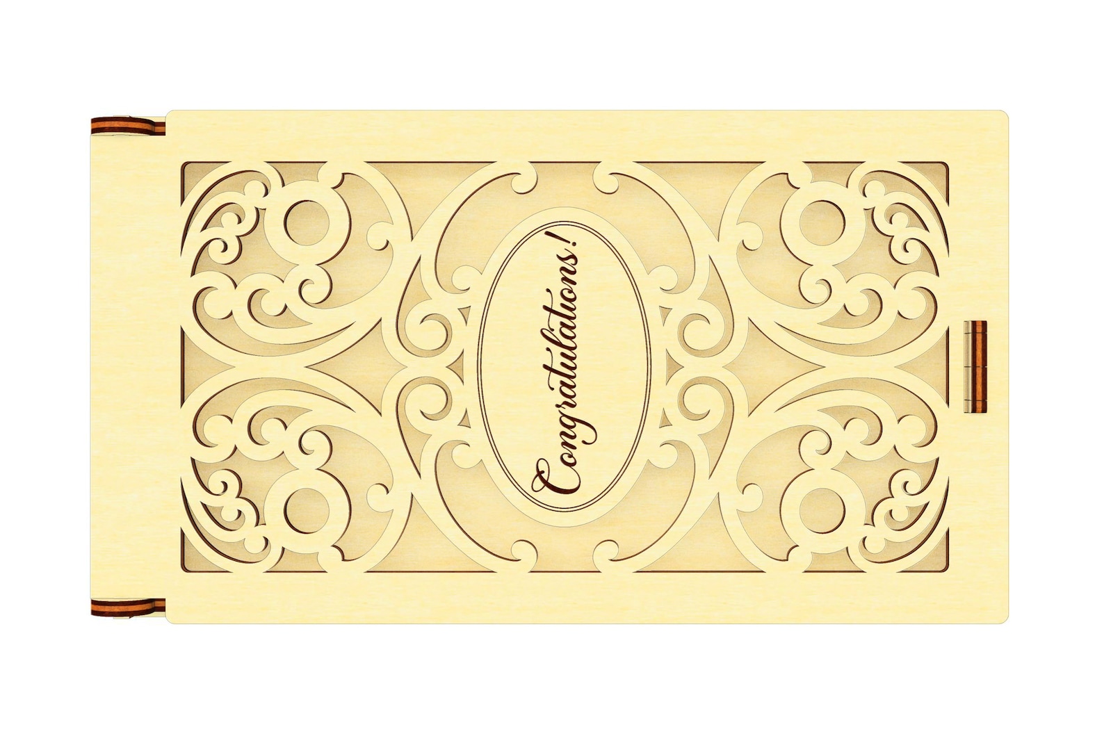 Gift Envelope Box Laser Cut Files Money Card Pattern for - Etsy