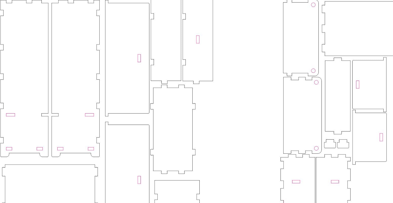 Muebles de muñeca archivos dxf para armario cortado por láser | Etsy