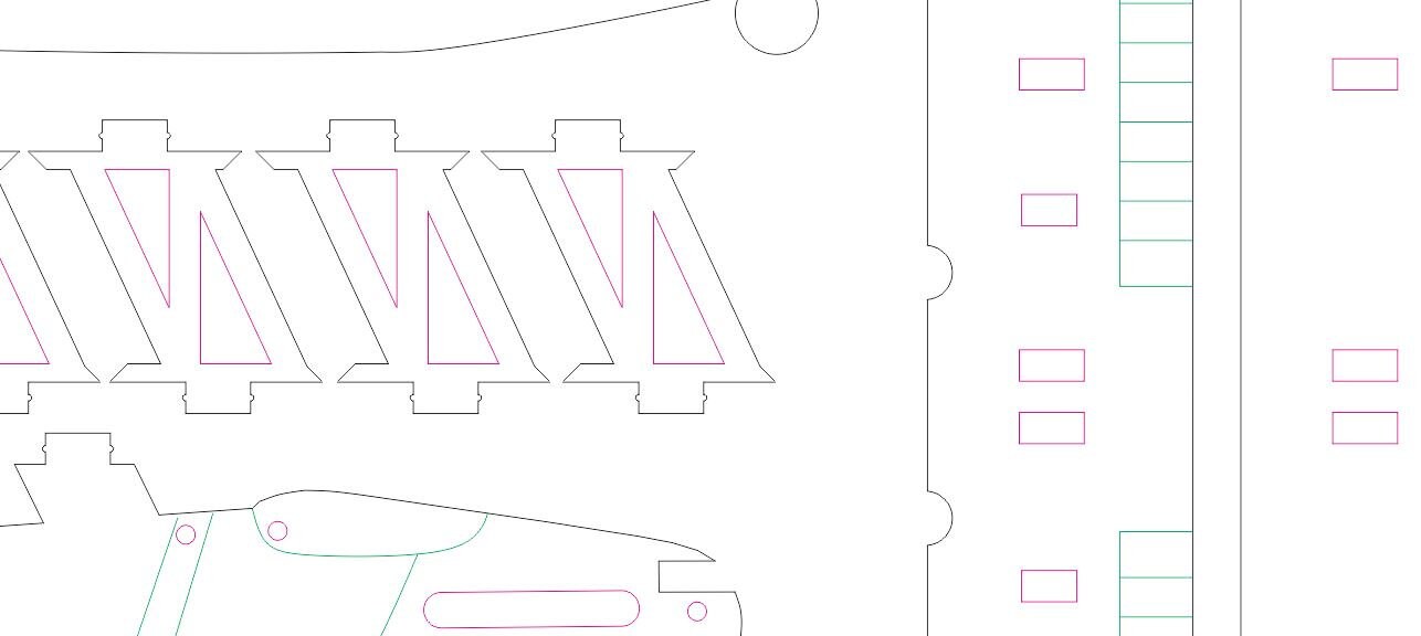 Laser cut files airplane model dxf files for laser cut dxf cnc | Etsy