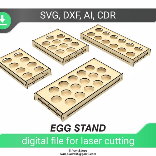 Easter Laser Cut File Easter Dxf Files for Laser Template | Etsy