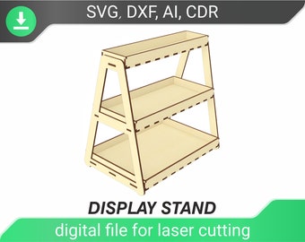 Stand for Sweets Dxf File for Laser Cutting Glowforge Svg | Etsy