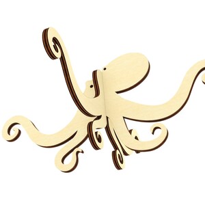 Laser Cut Octopus Dxf File Hanging Toys Pattern for Laser Cutting ...