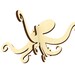 Laser Cut Octopus Dxf File Hanging Toys Pattern for Laser Cutting ...