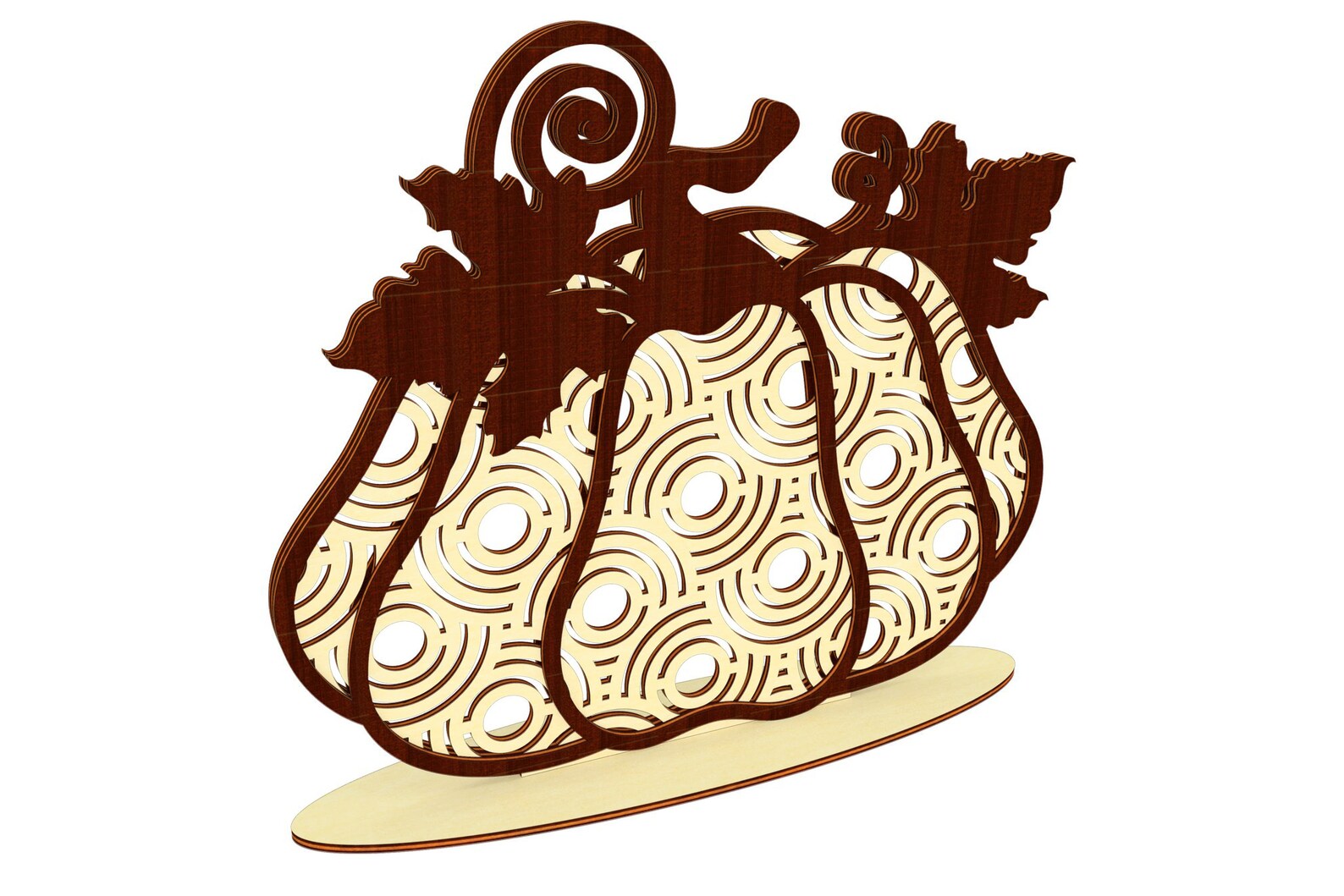 Patterned Pumpkins Laser Files SVG DXF Plans for Laser - Etsy