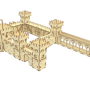Wall Arc of the Castle - Laser Cut Files, Glowforge Pattern, SVG Laser ...