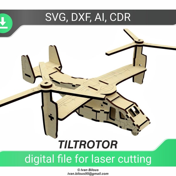 Airplane Dxf Files - Etsy