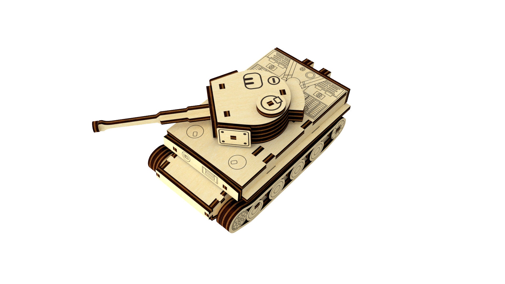 Tank SVG Laser Cut Files Glowforge Pattern 3d Laser Files - Etsy Australia