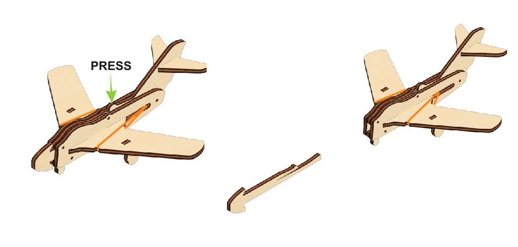 Airplane Laser Cut File Aircraft SVG Pattern - Etsy UK