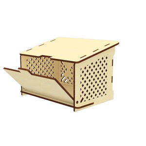 Post Box Dxf Files for Laser Cut Files Cnc Plan Post Basket Svg Cut ...