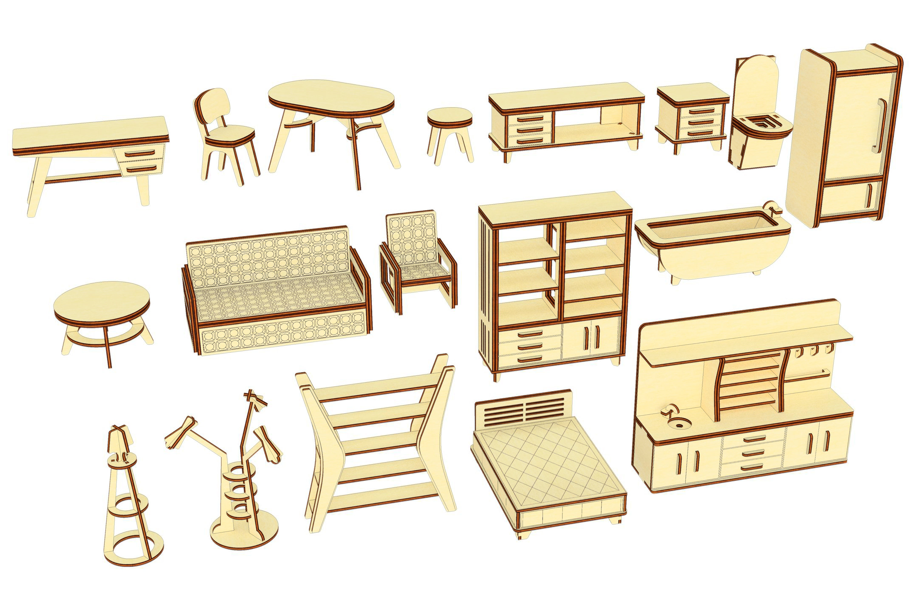 Miniature furniture plans store