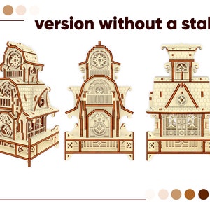 Garden Magic House - 3d Laser Cut File, SVG Vector Plan of Plywood ...