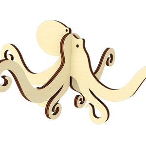 Laser Cut Octopus Dxf File Hanging Toys Pattern for Laser Cutting ...