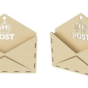 Post Boxes - Laser Cut Files, Mailbox Envelope Laser File - Etsy
