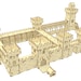 Big Castle Tower Laser Cut Files Glowforge Pattern - Etsy