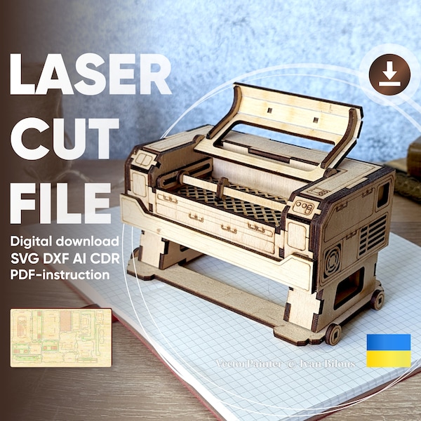 Machine Cut Wood Design - Etsy