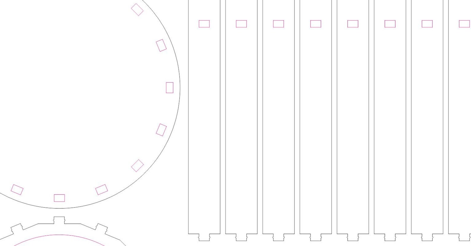 Laser Cut Easter Bucket Dxf Files for Laser Glowforge Files | Etsy