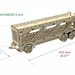 Truck Transporter Trailer - Laser Cut File, SVG Wooden Model Template ...