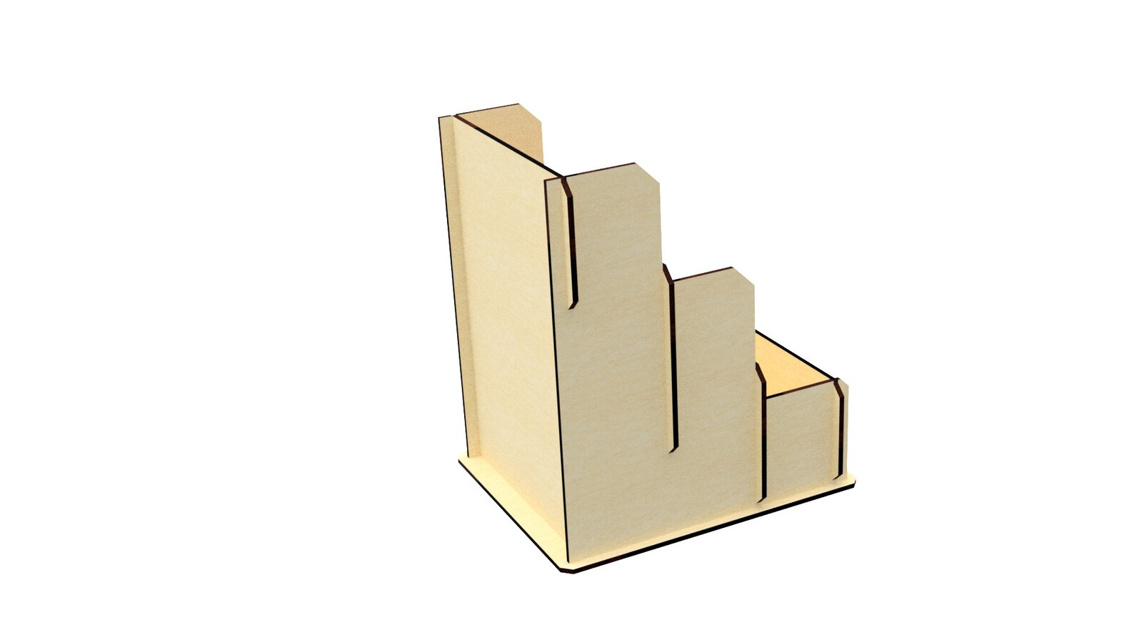 Stand Laser Cut File SVG Plan for Laser Cutting Machines - Etsy