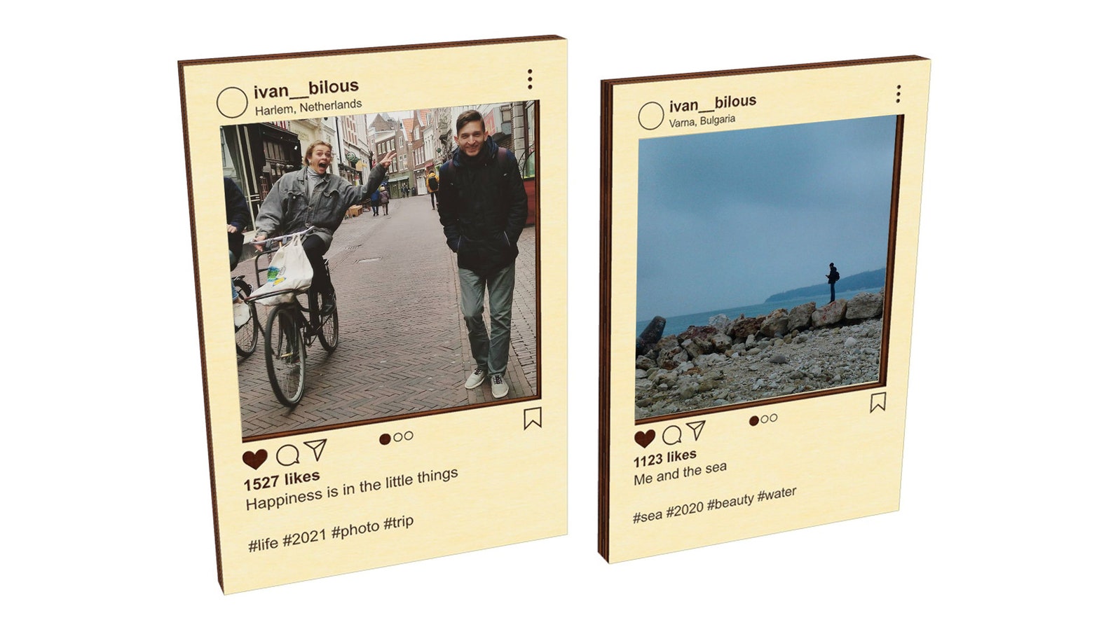 Instagram Photo Frame Svg Glowforge Template Insta Frame Dxf - Etsy