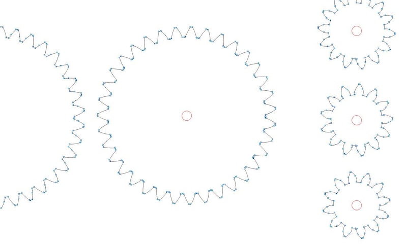 Laser Cut Gears Cnc Plan Laser Template Gears Dxf Files for - Etsy