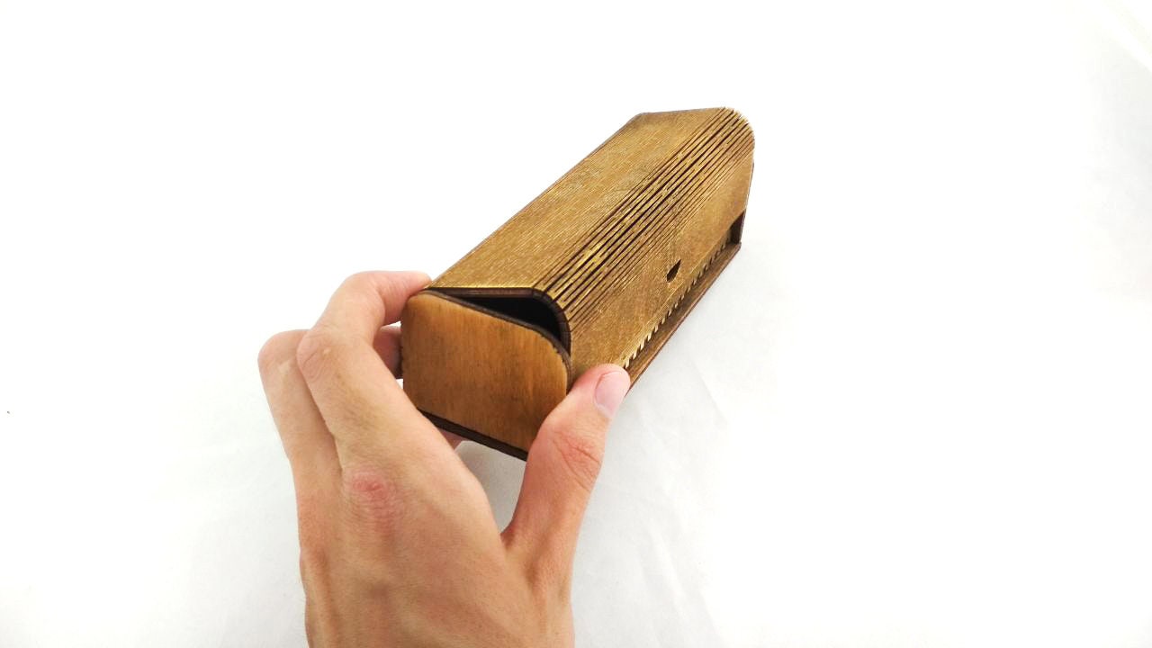 Pen Box Laser Cut Pattern Pencil Case SVG Glowforge File - Etsy Canada