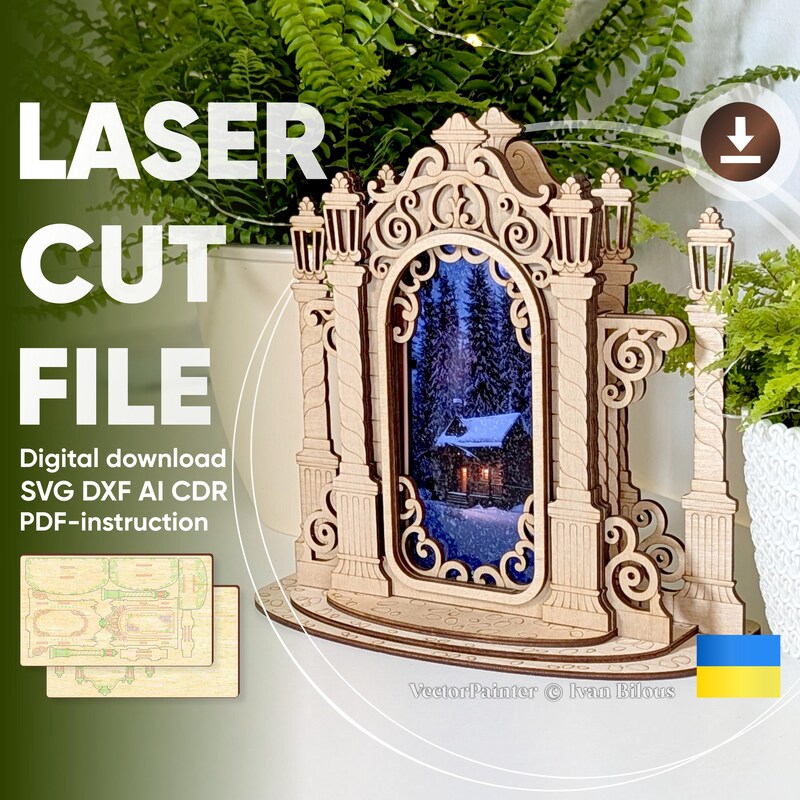 Laser Mirror Stand - Etsy