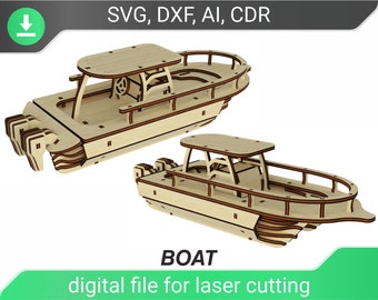 Laser Cut River File - Etsy