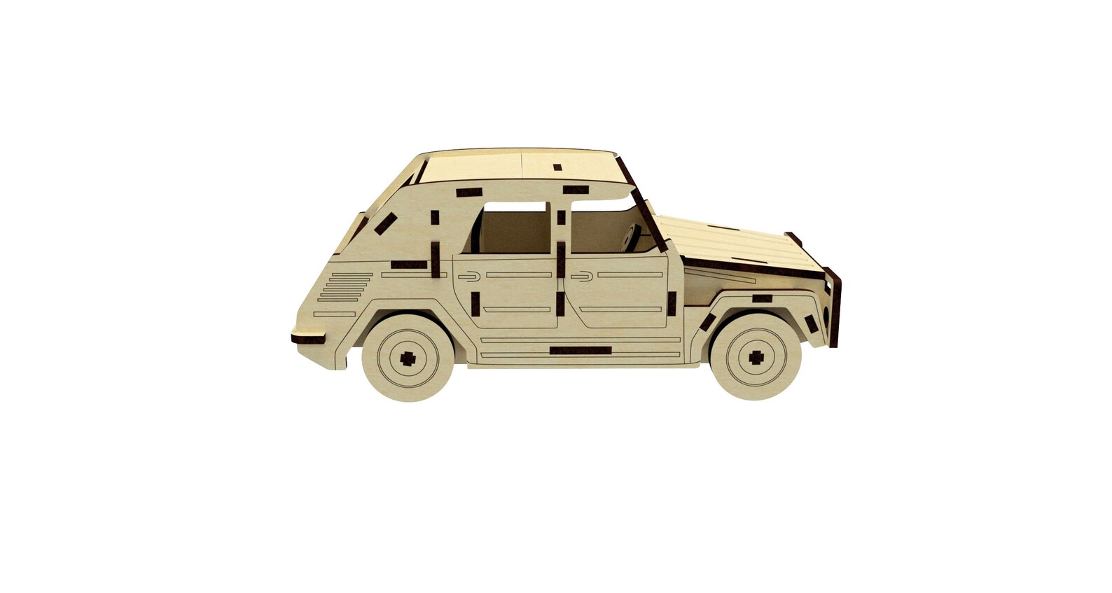 Car 3d Laser Cut File SVG Glowforge File Instant Download - Etsy