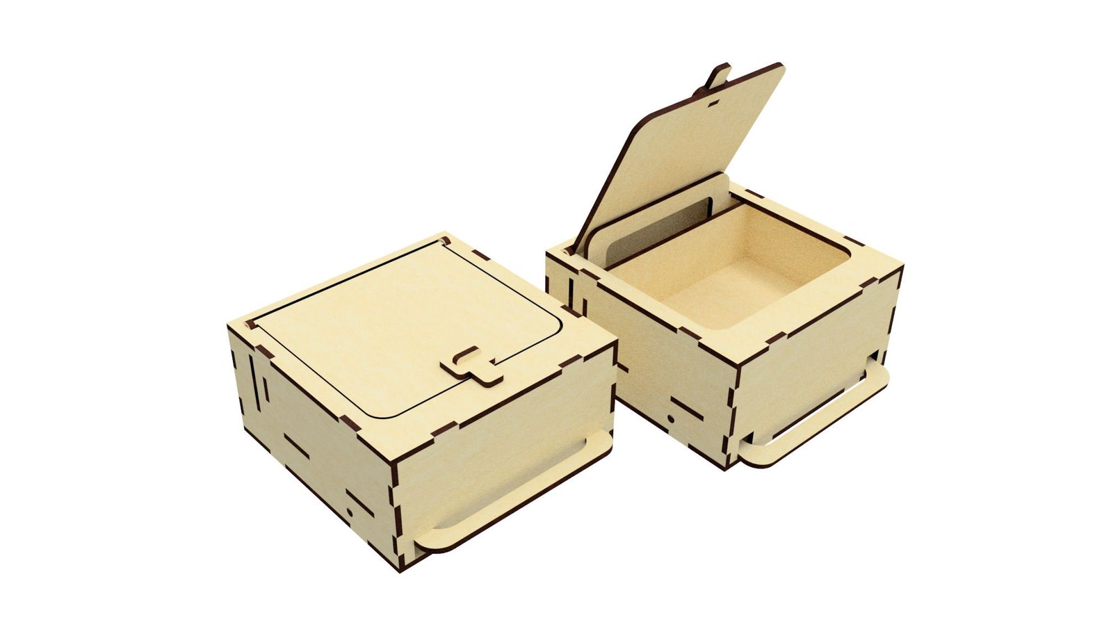 Mechanical Box SVG Laser Cut Project Ready Made Files for - Etsy