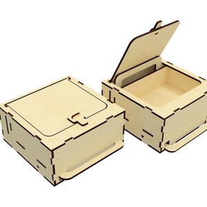 Mechanical Box - SVG Laser Cut Project, Ready Made Files for Laser ...