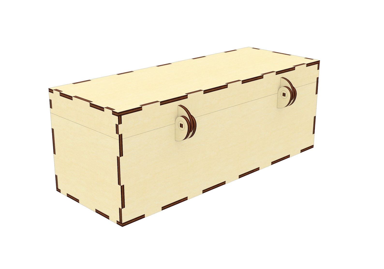 Tool Box Laser Cut File, SVG Organizer With Removable Tray Template ...