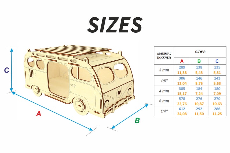 Camper Car Birdhouse Laser Cut Files Glowforge Svg - Etsy