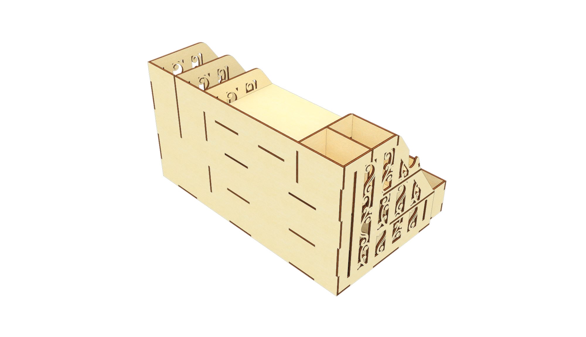 Laser Cut Files Shelf Dxf Template for Laser Files Desk Shelf - Etsy Canada