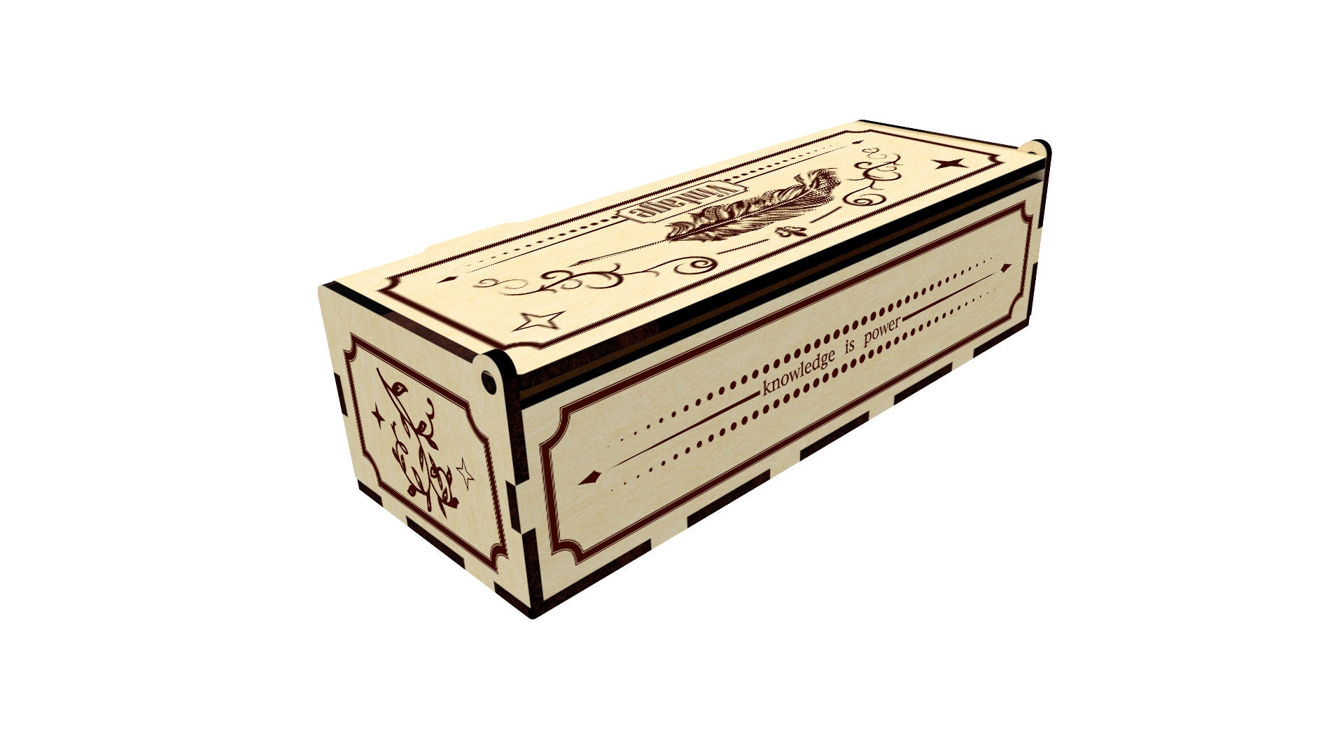 Laser Engraved Box Svg Glowforge Files for Laser Files Box - Etsy Australia