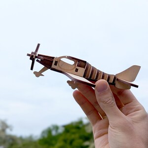 Airplane Model - Laser Cut File, Digital Vector Plan for Cutting ...