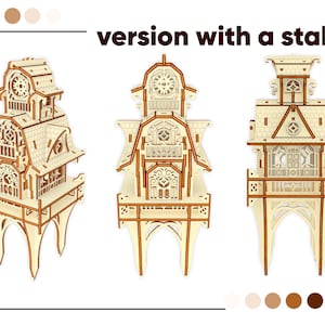 Garden Magic House - 3d Laser Cut File, SVG Vector Plan of Plywood ...