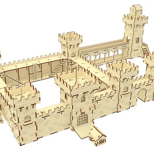 Wall Arc of the Castle - Laser Cut Files, Glowforge Pattern, SVG Laser ...