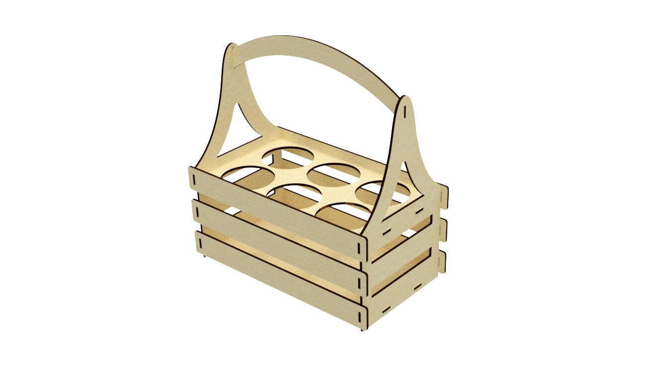 Laser Cut File Beer Basket Dxf Files for Laser Files Cnc Plan | Etsy