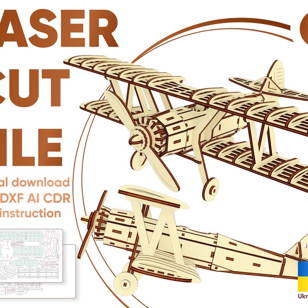 Rc Airplane Laser Cut Files - Etsy