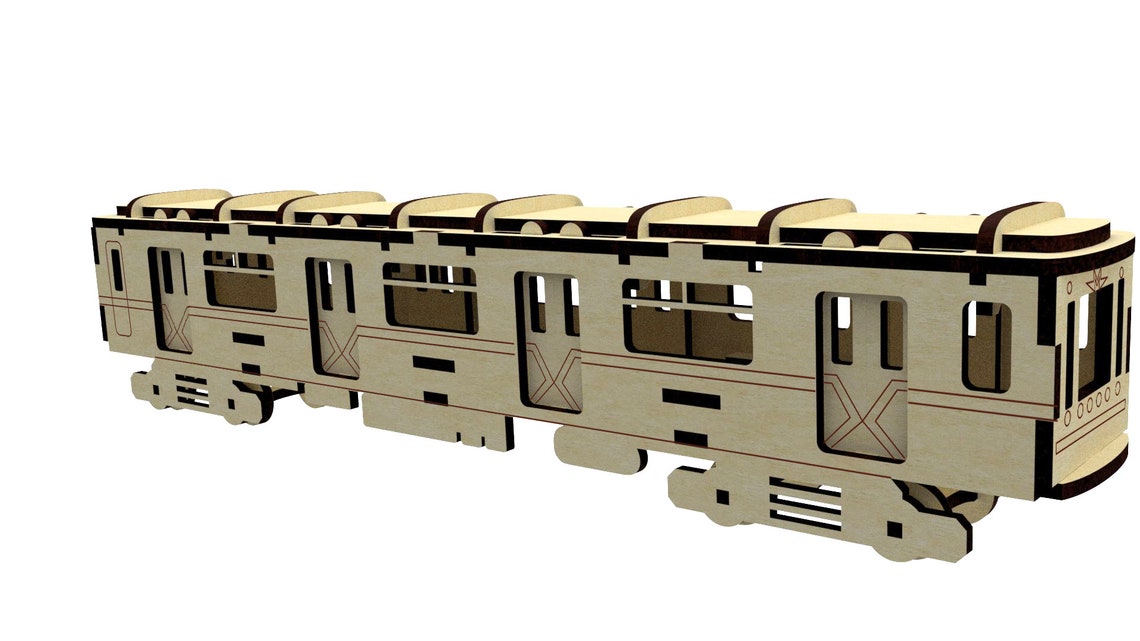 Laser Cut File Metro Dxf Files for Laser Files Subway Model | Etsy