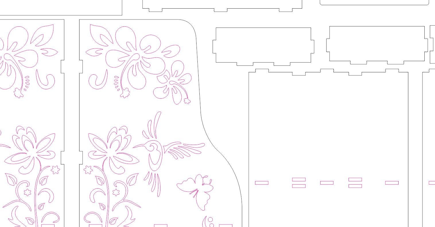 Laser cut file stand dxf files for laser cut pattern for cnc | Etsy