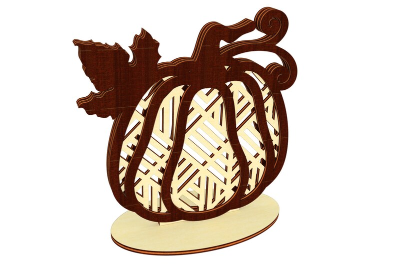 Patterned Pumpkins Laser Files SVG DXF Plans for Laser - Etsy