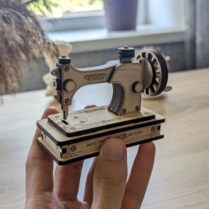 Sewing Machine - Laser Cut File, SVG Plans for Laser Cutting Machines ...